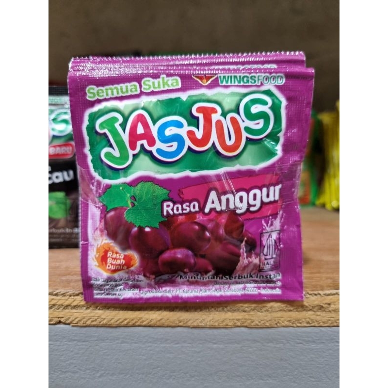Jual JASJUS RASA ANGGUR RENCENG ISI 10PCS | Shopee Indonesia