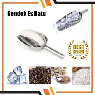 Jual SENDOK SEKOP SEROK ES BATU Gula Biji Bijian Beras STAINLESS STEEL ...