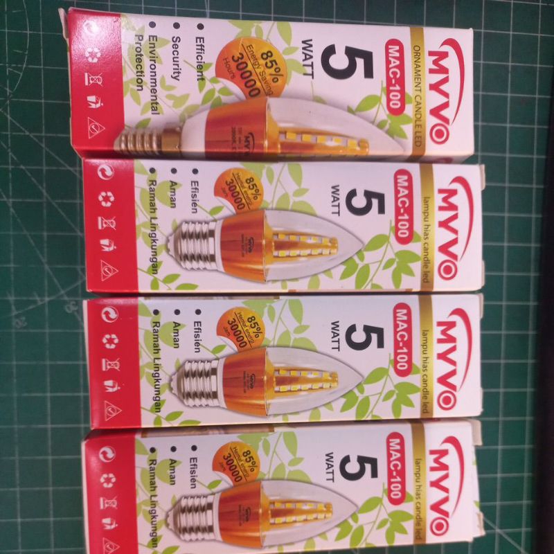 Jual Myvo LED Candle 5w | Shopee Indonesia