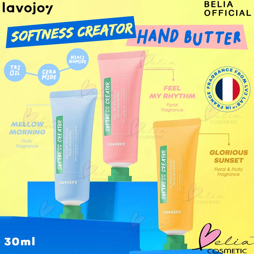 Jual KODE K18N BELIA LAVOJOY Softness Creator Hand Butter 3ml Hand ...