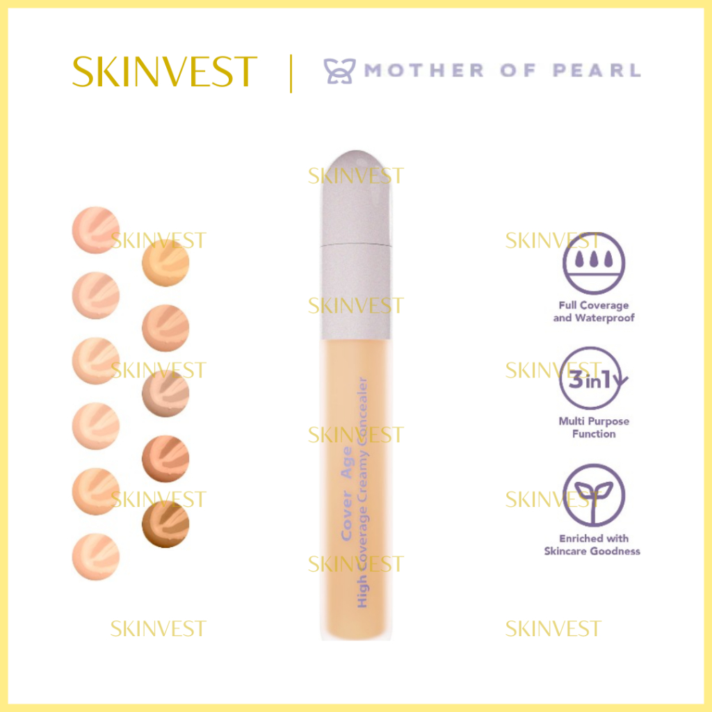 Jual MOTHER OF PEARL MOP Cover Age High Coverage Creamy Concealer [Made by Tasya Farasya ...