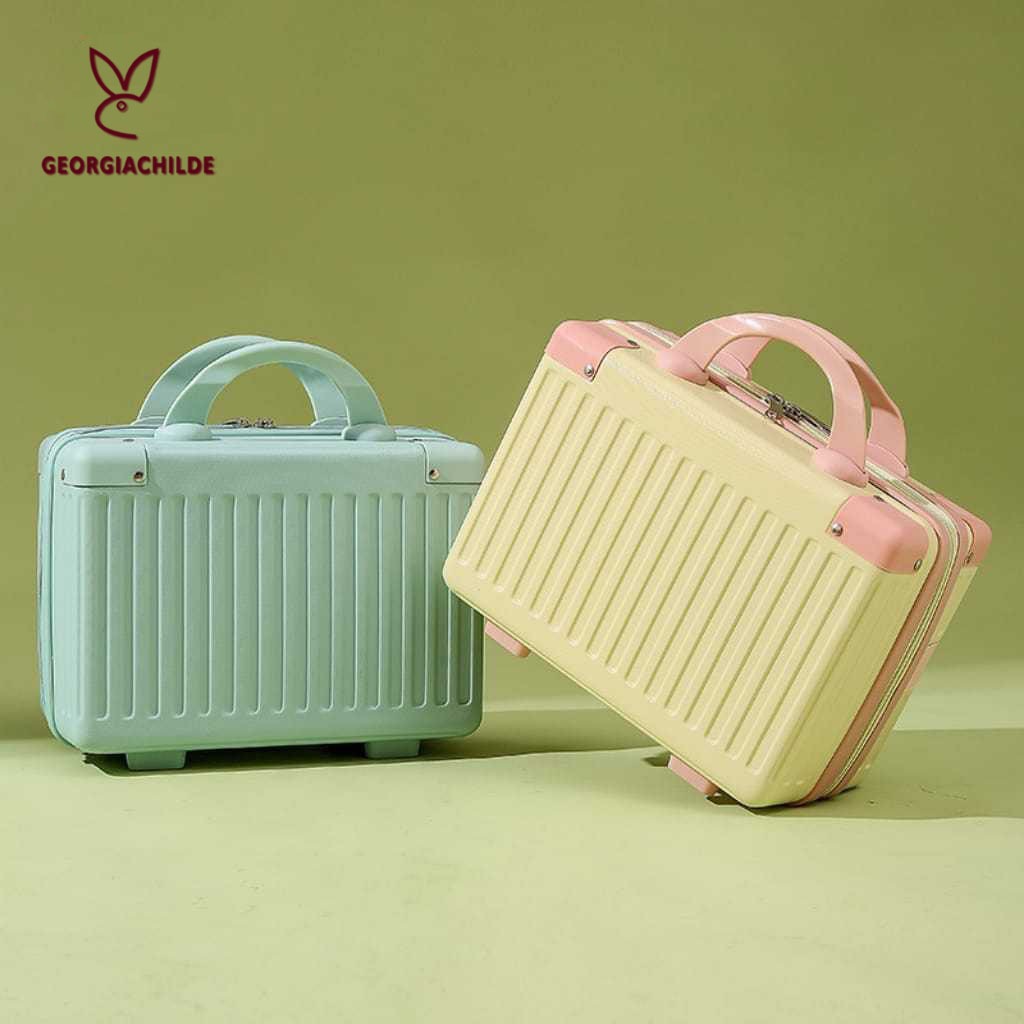 Jual Koper 14 inch Koper Mini Beauty Case tas make up koper Kosmetik ...