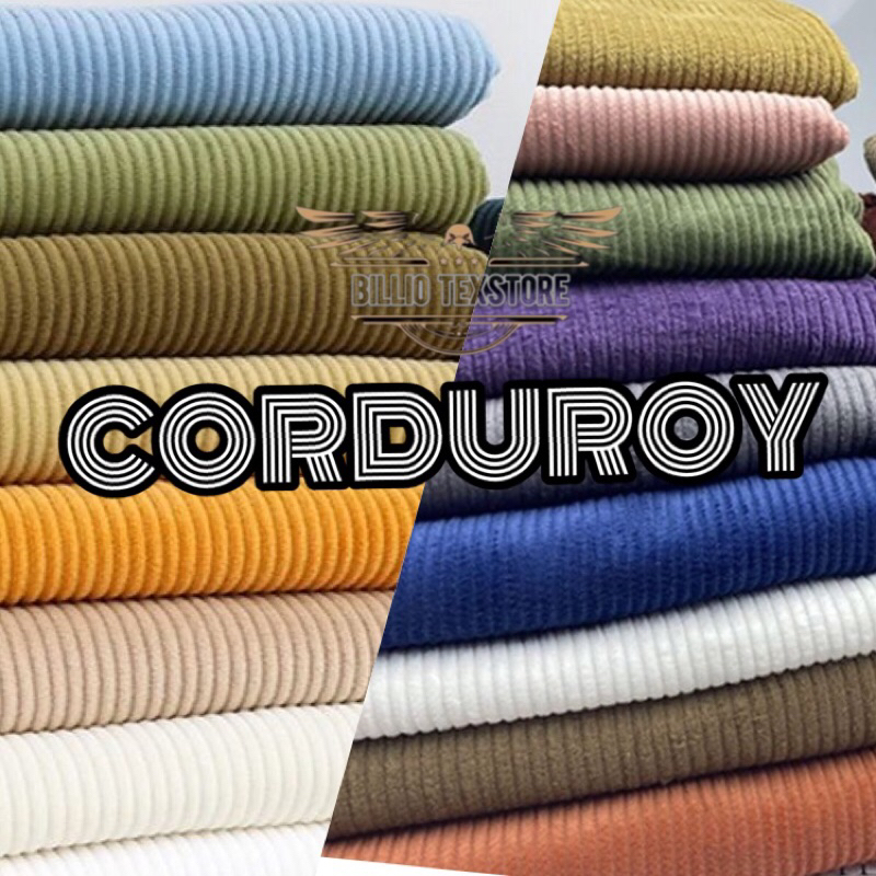 Jual BAHAN KAIN CORDUROY IMPORT | 100% FULL KATUN | KAIN CLASSIC, BAHAN ...