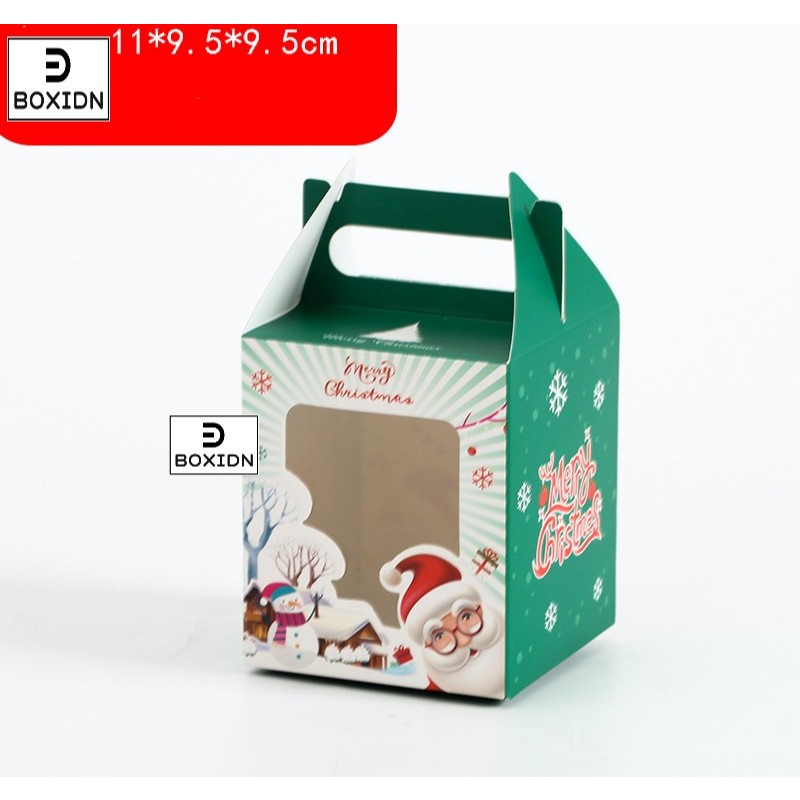 Jual Christmas Box Natal 1 jar 600ml Natal Kuker Box Natal Cookies Box ...