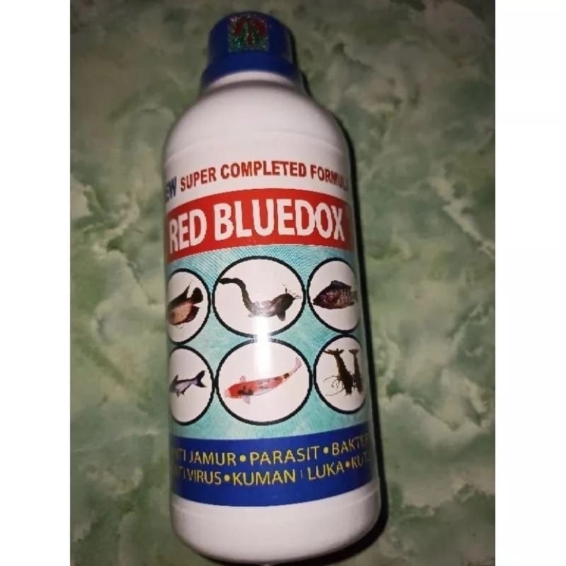 Jual RED BLUEDOX 500ml Obat anti bakteri virus jamur parasit kuman Dan ...
