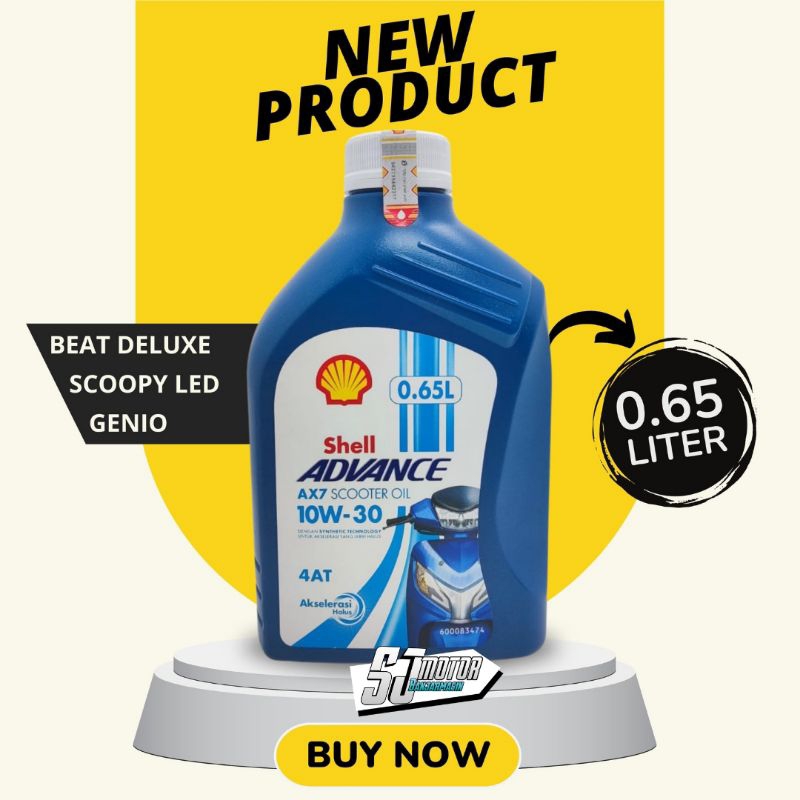 Jual Oli Shell Advance 4T Metic Ax7 10W-30 (650ml) New Motor diatas ...