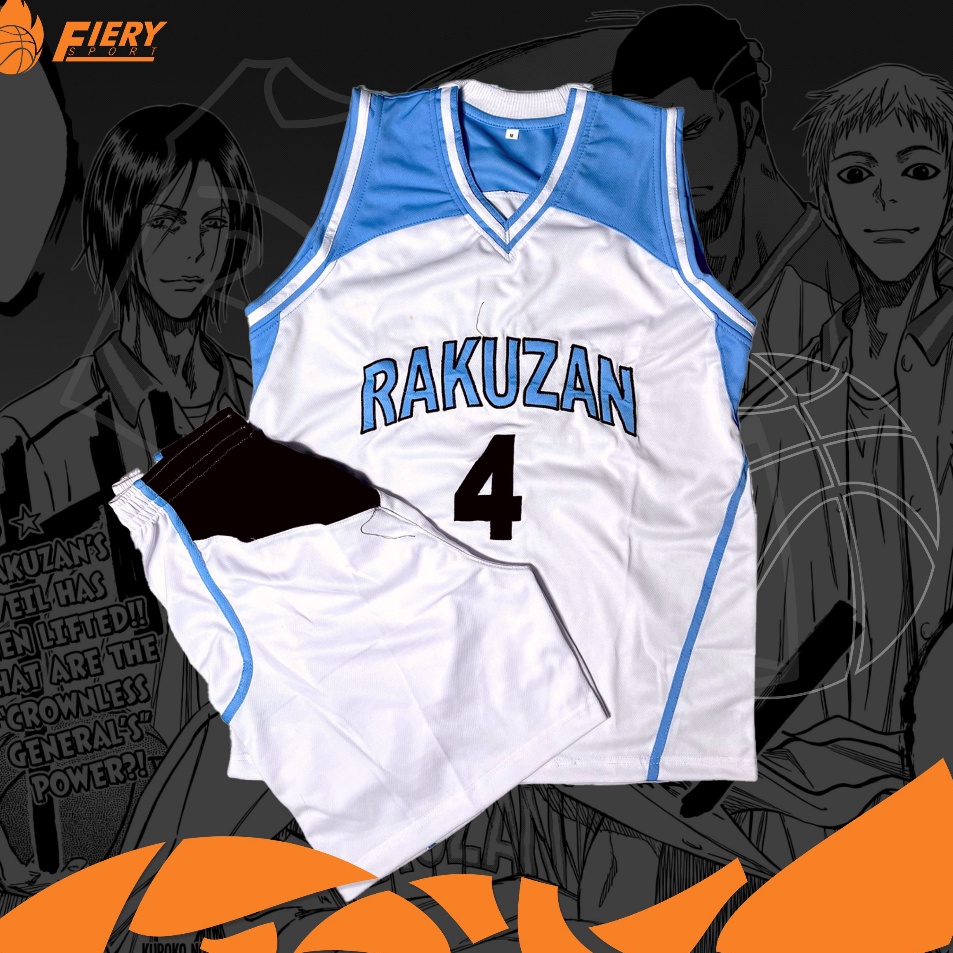 Jual Kejutan Populer Jersey Basket Kuroko No Basuke Anime Rakuzan ...