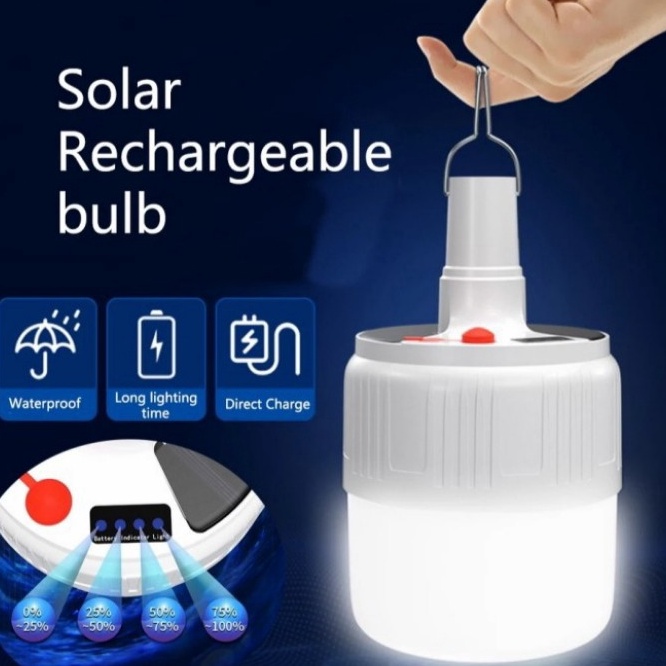 Jual Kejar Obral Lampu Tenda Camping Lampu Solar Emergency Charging Lamp 45 watt | Shopee Indonesia