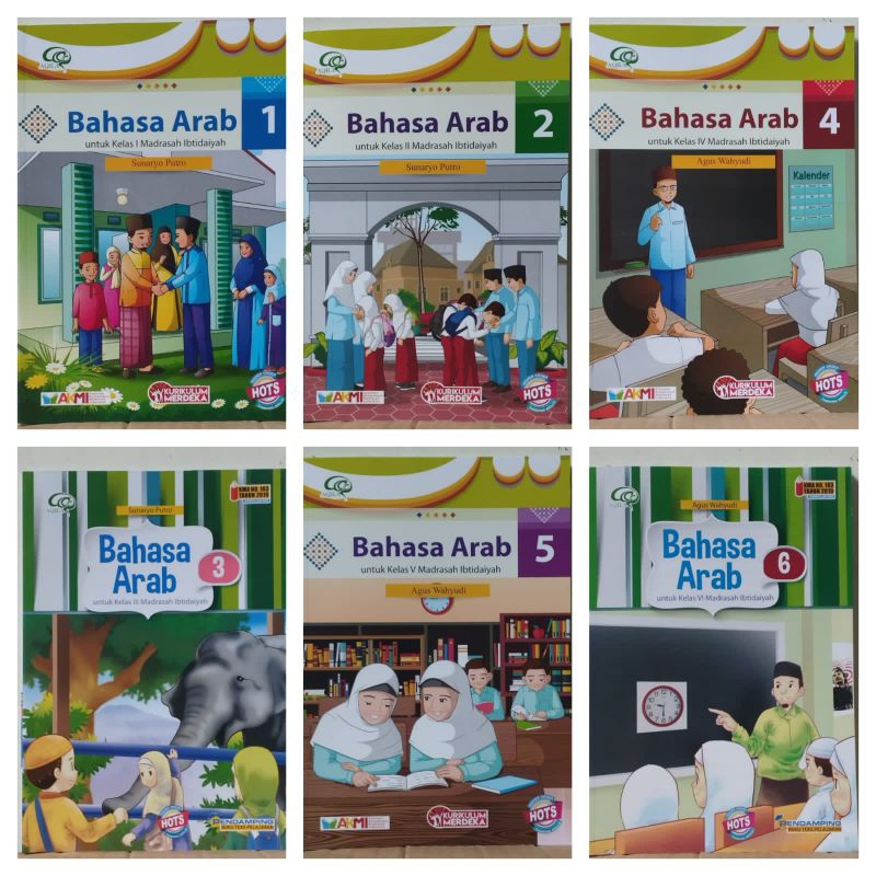 Jual Bahasa Arab kelas 1 2 3 4 5 6 Kurikulum Merdeka Aqila TS | Shopee Indonesia