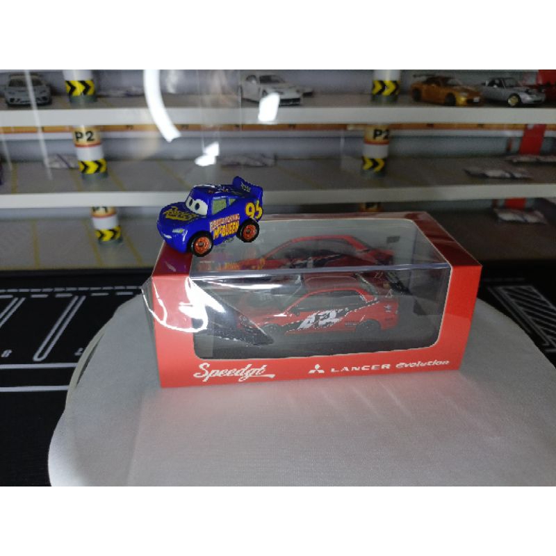 Jual SPEED GT 1/64 LANCER EVOLUTION FAST AND FURIOUS TOKYO DRIFT RED ...