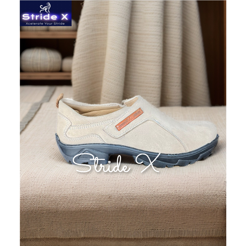 Jual Stride X - Zenith Series (Sepatu Pria Slip On Handmade Kulit Asli) | Shopee Indonesia