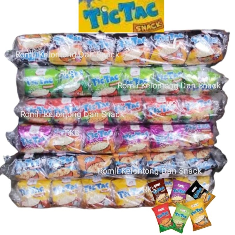 Jual Pilus TIC TAC Snack Dua Kelinci 1Ball Isi 6 Renceng x 10pcs 14gr ...