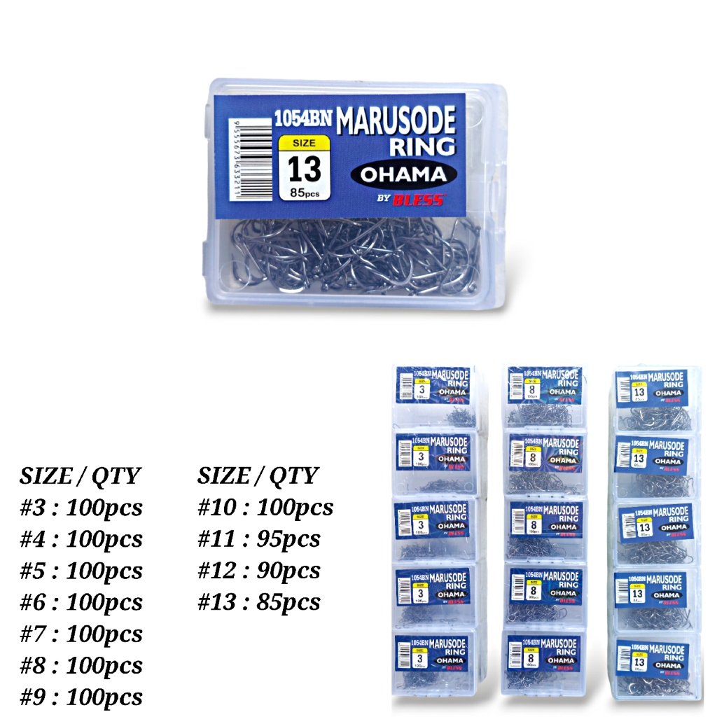Jual Kail Bless Ohama Marusode Ring 1054BN Isi Banyak / Mata Pancing ...