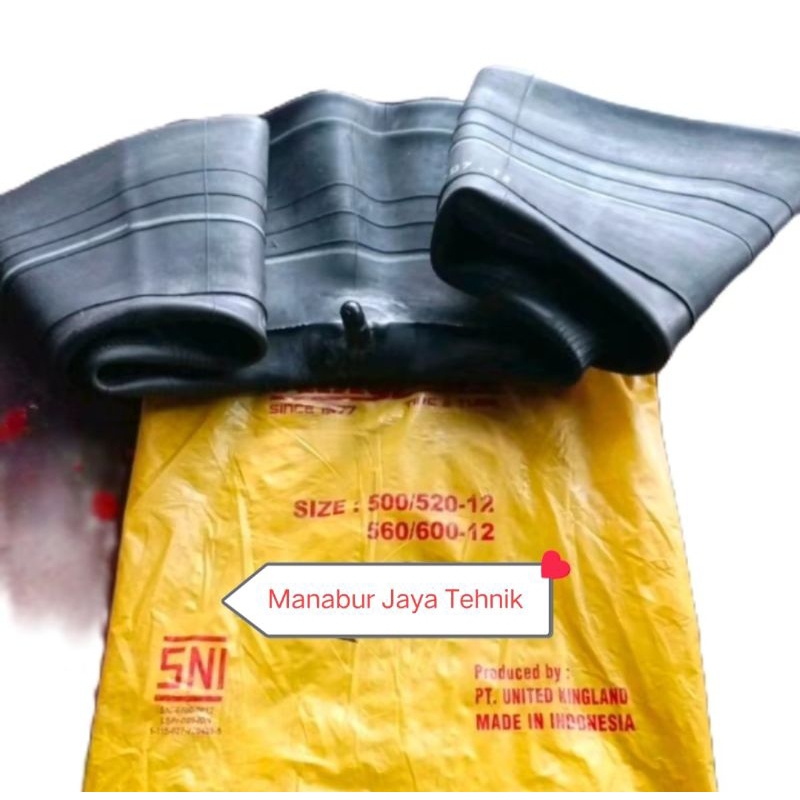 Jual ban dalam viar atau roda tiga ukuran 500/520-12 merek kingland ...
