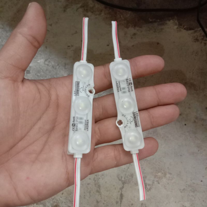 Jual lampu led variasi motor 12 volt DC warna putih | lampu 12 volt ...