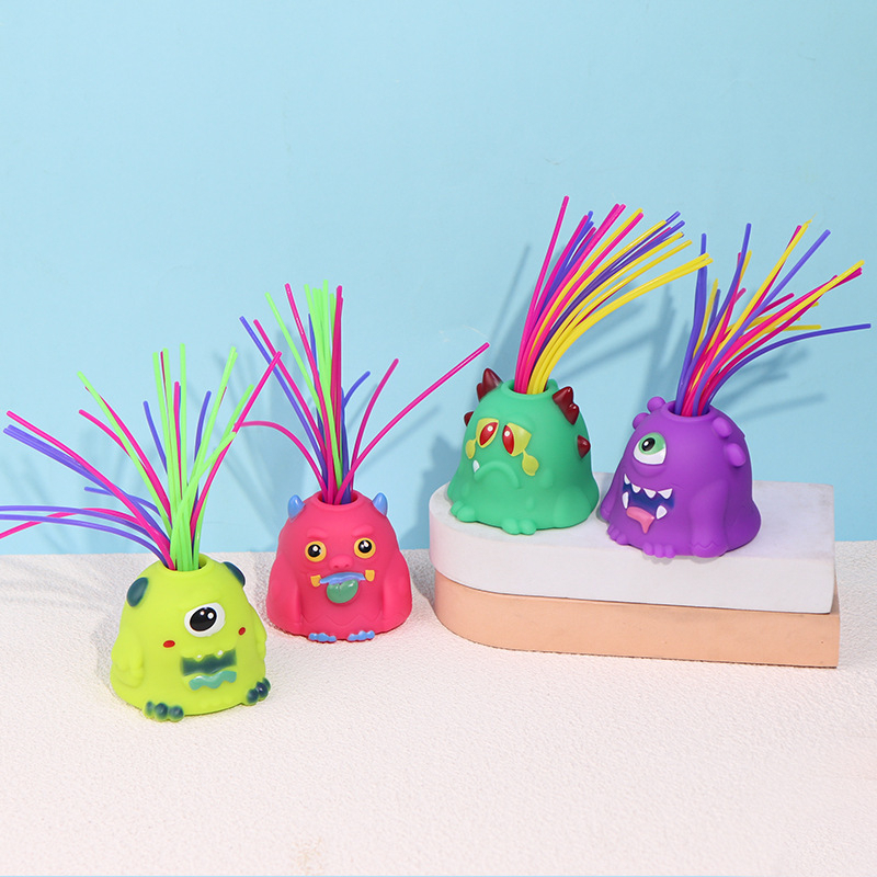 Jual Mainan Karet Monster Anti Stress Tarik Rambut Teriak - Toys ...