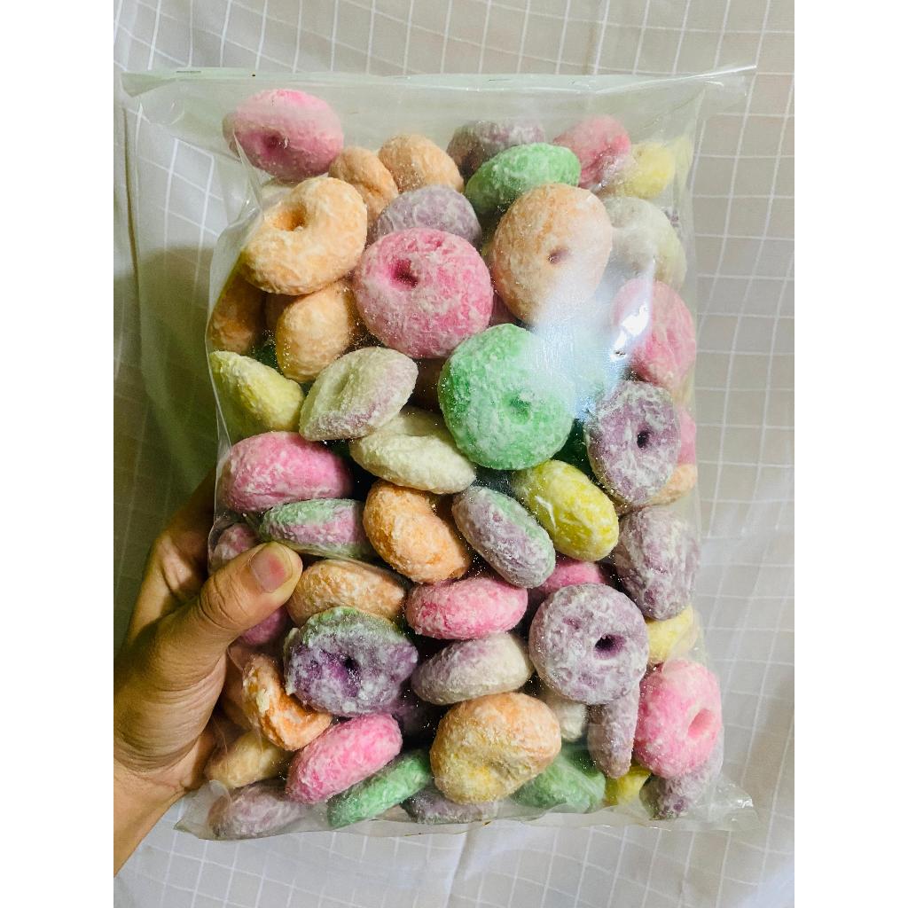 Jual donat mini/donat manis/donat getas kemasan 500gr 250gr 100gr ...