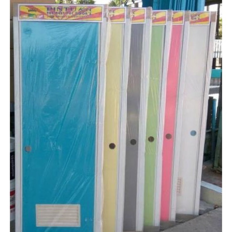 Jual Pintu Kamar Mandi PVC polos / Tegal Area Free Ongkir | Shopee ...
