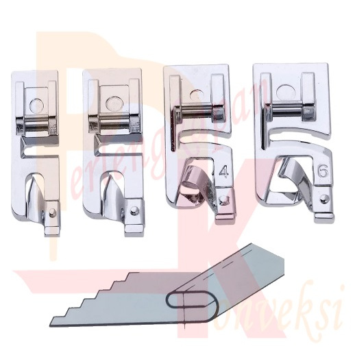 Jual CY-7307 Sepatu Kelim Lipat Pinggir Lilit Mesin Jahit Portable CY7307 Rolled Hem Hemmer ...