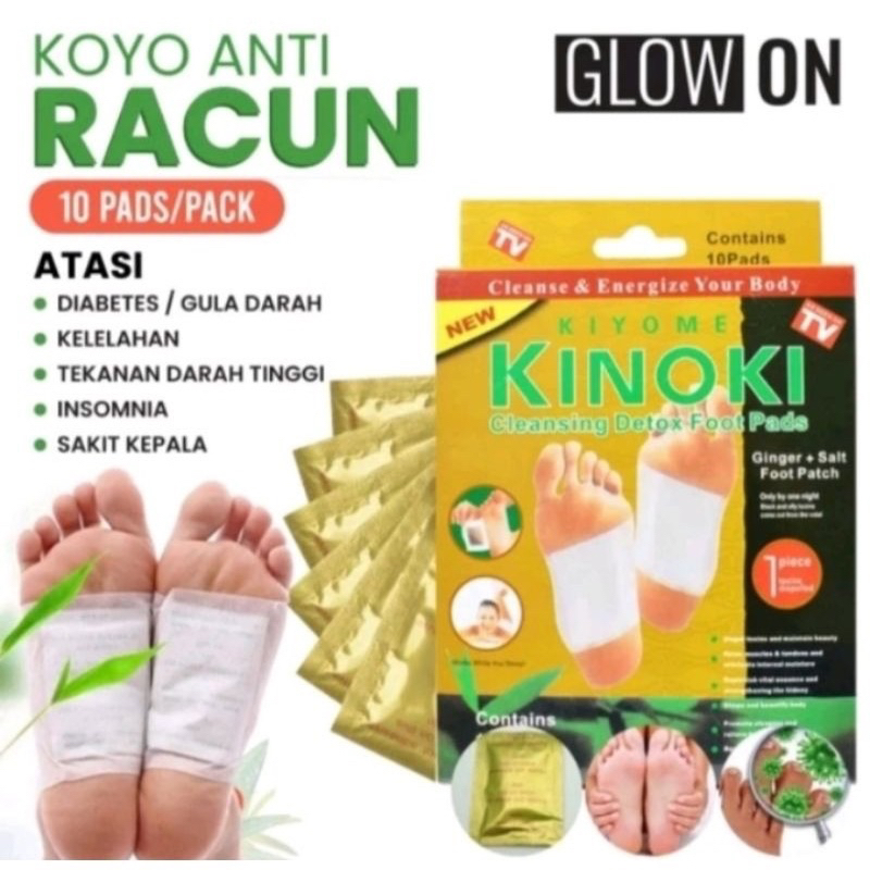 Jual KINOKI GOLD 100% ORIGINAL, KOYO PENYERAP RACUN TUBUH (1 KOTAK ISI 10PADS) | Shopee Indonesia