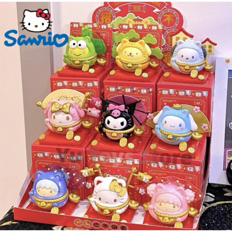 Jual TOP TOY Figure Sanrio Characters Lucky Cat Kucing keberuntungan ...