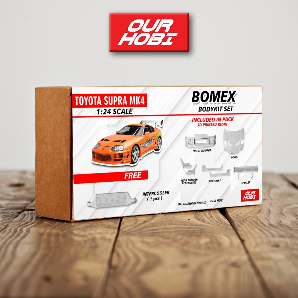 Jual Body Kit Transkit Model Supra MK4 BOMEX 1/24 Tamiya /Fujimi ...