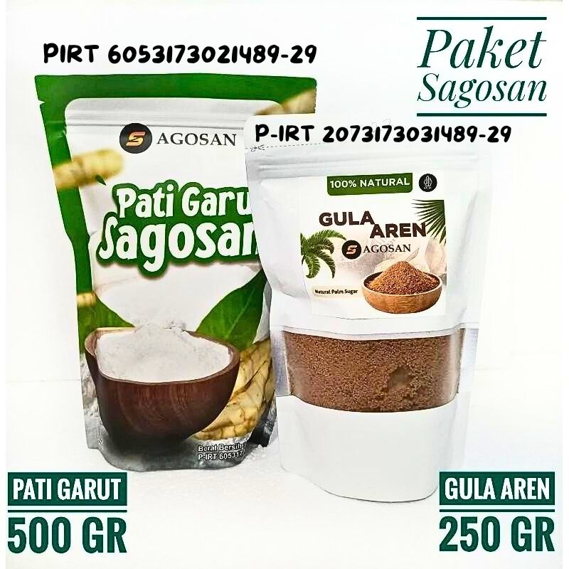 Jual PAKET PATI GARUT & GULA AREN SAGOSAN 250 GR | Shopee Indonesia