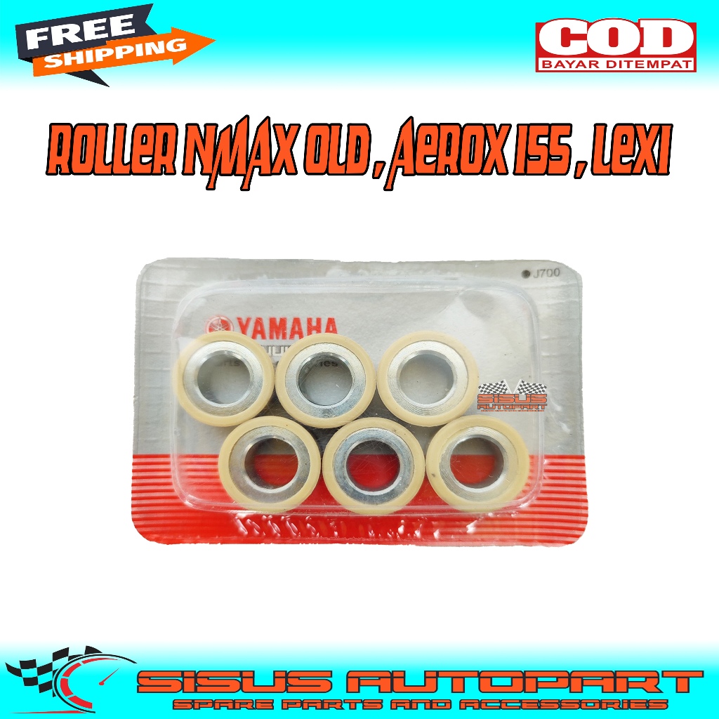 Jual ROLLER NMAX AEROX 155 LEXI / ROLLER SET NMAX OLD AEROX LEXI 2DP ...