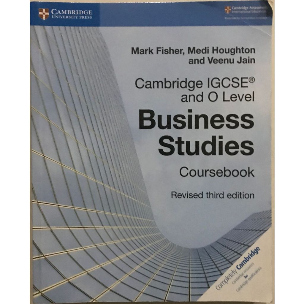 Jual Cambridge IGCSE and O Level Business Studies Coursebook 3rd edition (STOCK 2) | Shopee ...