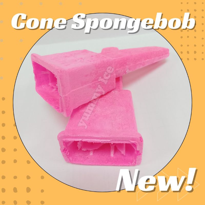 Jual Cone Eskrim Spongebob Isi 100 pcs | Shopee Indonesia