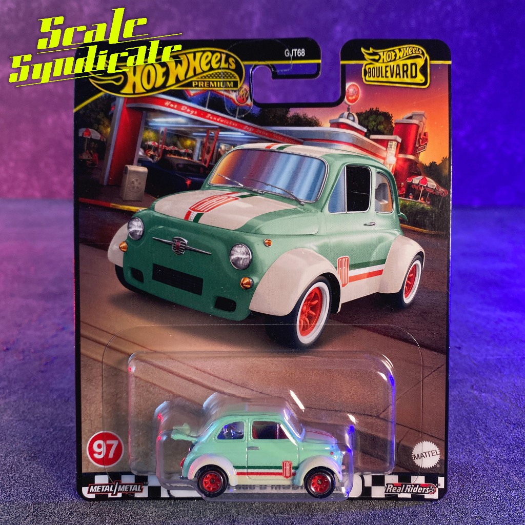 Jual HOT WHEELS PREMIUM 60s FIAT 500 D MODIFICADO BOULEVARD VINTAGE ...