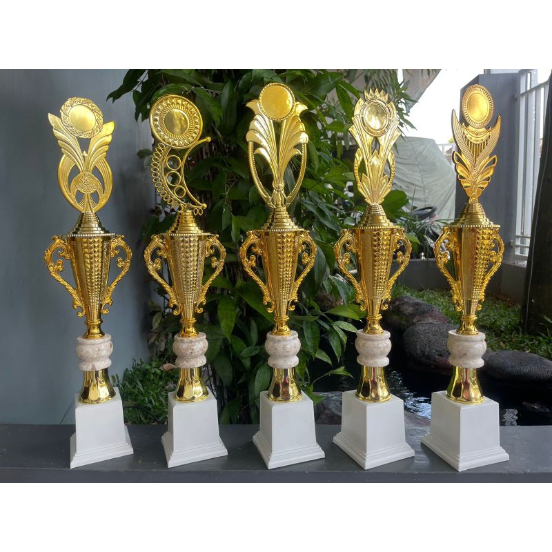 Jual Piala Cup Piramid Harga Satuan Piala Marmer Guci Piala Putih Gold ...