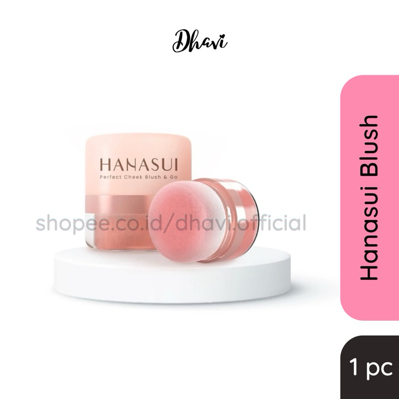Jual HANASUI Blush Perfect Cheek Blush & Go Powder 2.5gr Bedak BlushOn ...
