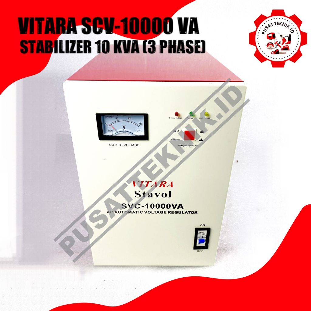 Jual STABILIZER VITARA SVC10000W STABILIZER LISTRIK STAVOL SVC 10000 WATT VITARA | Shopee Indonesia