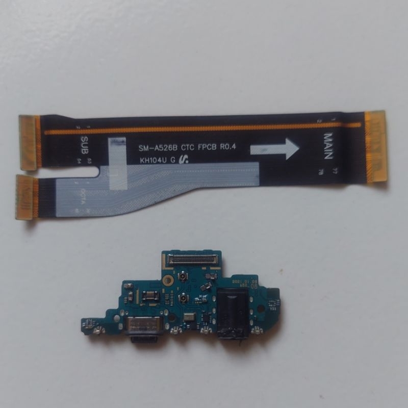 Jual Papan Cas Board / Board Charger Samsung A52 + Flexible Board Ori ...