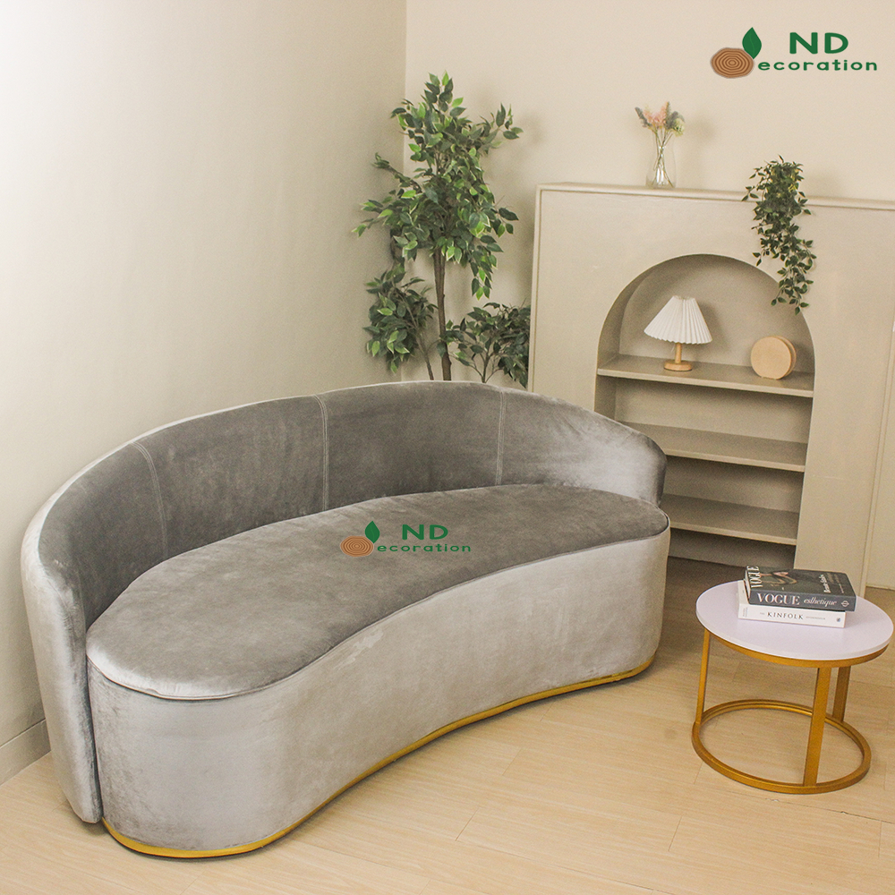 Jual Garnet Sofa Minimalis Living Room Curve Elegant Kursi Minimalis Aesthetic | Shopee Indonesia