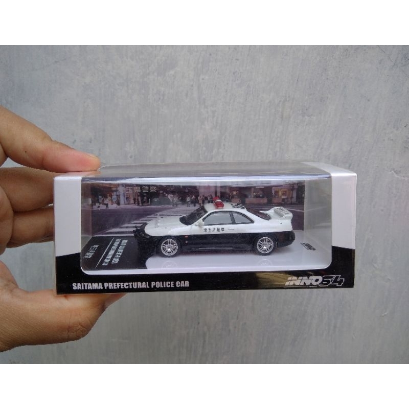Jual Inno 64 Nissan Skyline R33 Japan Police | Shopee Indonesia