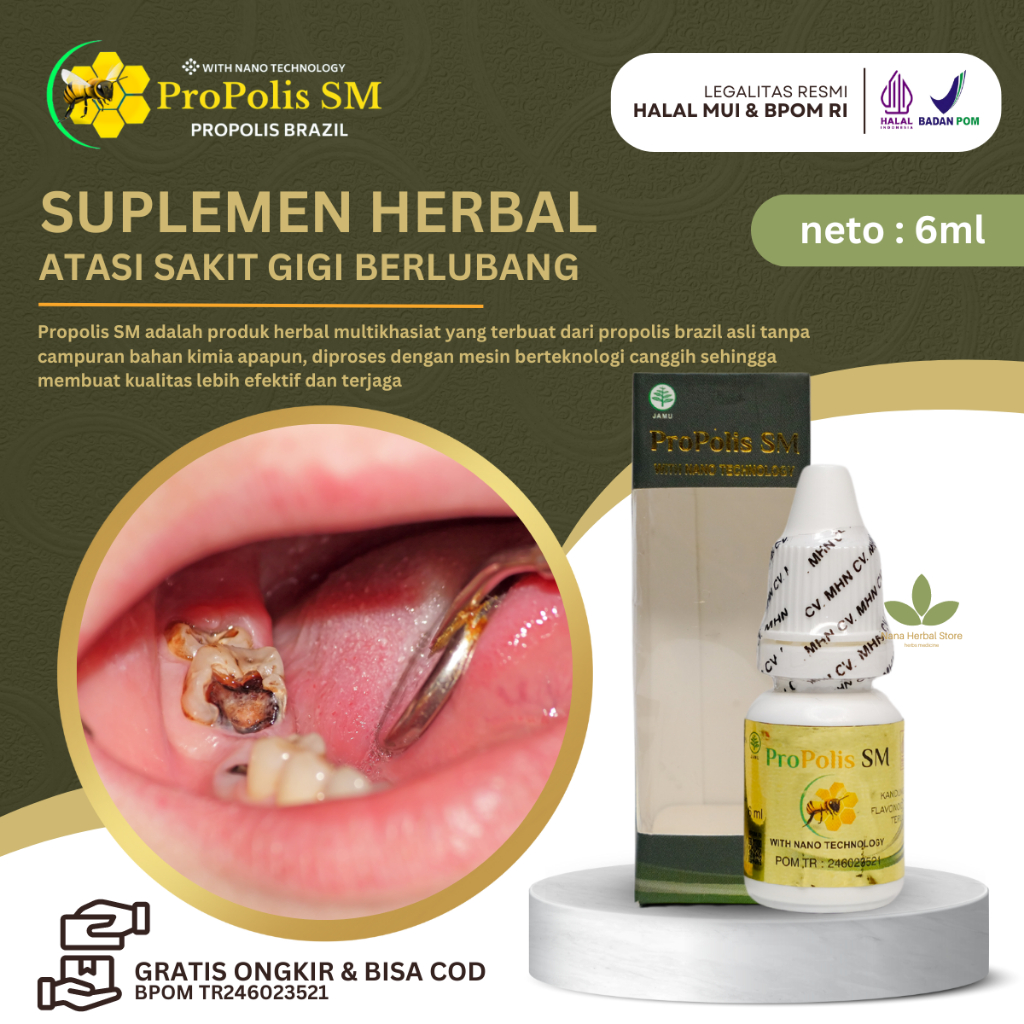 Jual Obat Kumur Propolis, Obat Kumur Gigi Berlubang, Obat Sakit Gigi ...