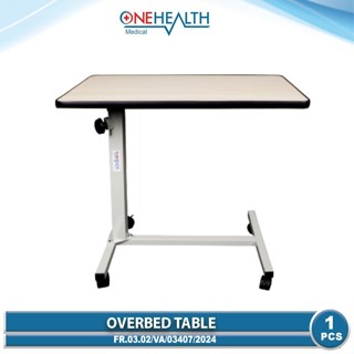 Jual ONEHEALTH Overbed Table Meja Mayo Besi Tempat Makan Pasien Rumah ...