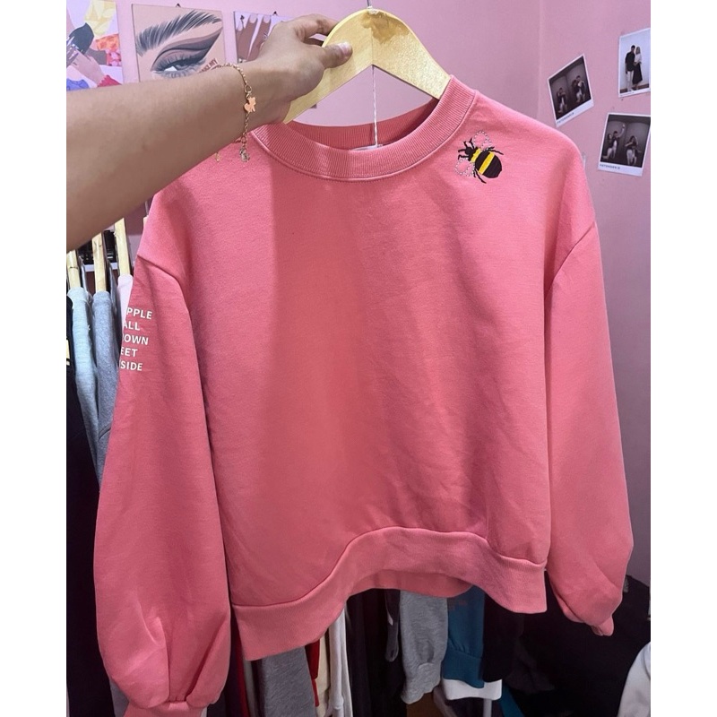 Jual Vol.1 Crewneck gemoy oversize dan cropty | Shopee Indonesia