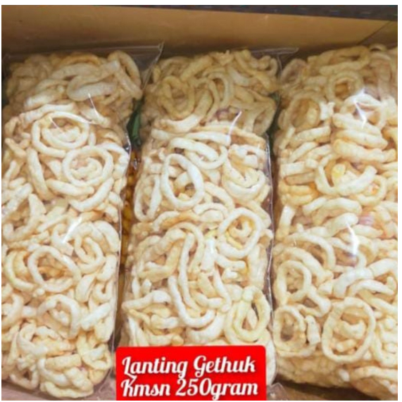Jual Lanting Getuk Original Gurih 250 gr Cemilan Tradisional | Shopee ...