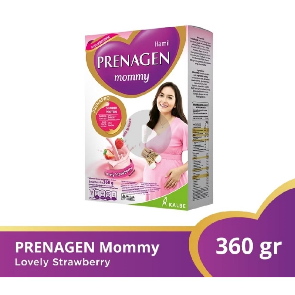 Jual Prenagen Mommy Love Strawberry 360 gr (Susu Ibu Hamil Trimester 2 ...