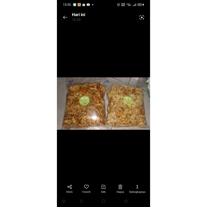 Jual KERUPUK RAFAEL 250GRAM | Shopee Indonesia