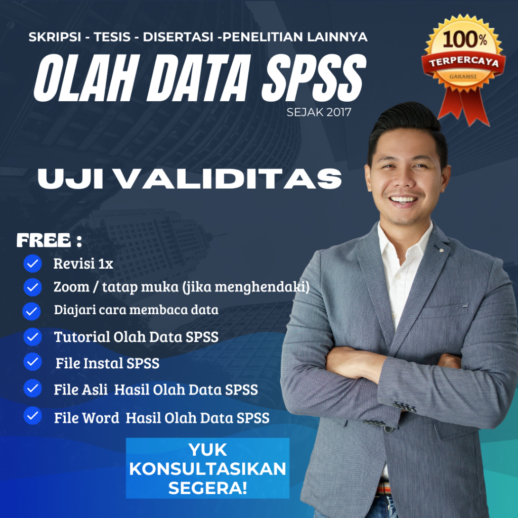Jual [JOS] Proses Analisis Olah Data SPSS Olah Data Cepat Normal ...