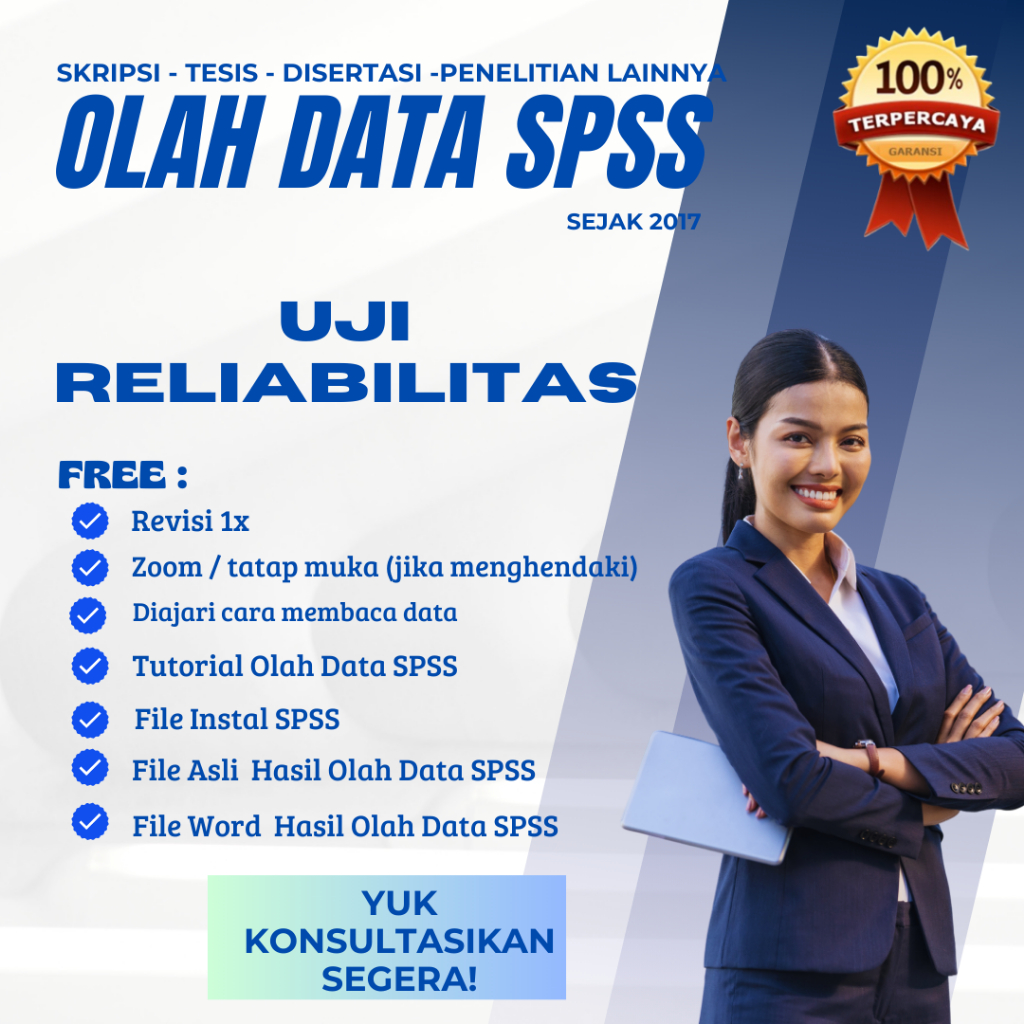 Jual [JOS] Jasa Olah Data Interpretasi Data SPSS Reliabilitas | Shopee ...