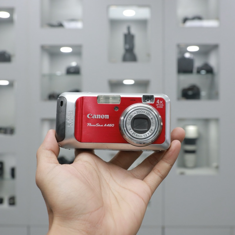 Jual Digicam Powershot A460 merah | Shopee Indonesia
