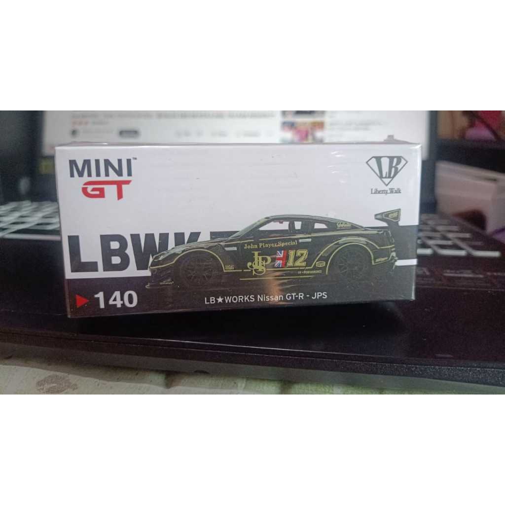 Jual mini gt nissan skyline GTR R35 JPS 140 | Shopee Indonesia