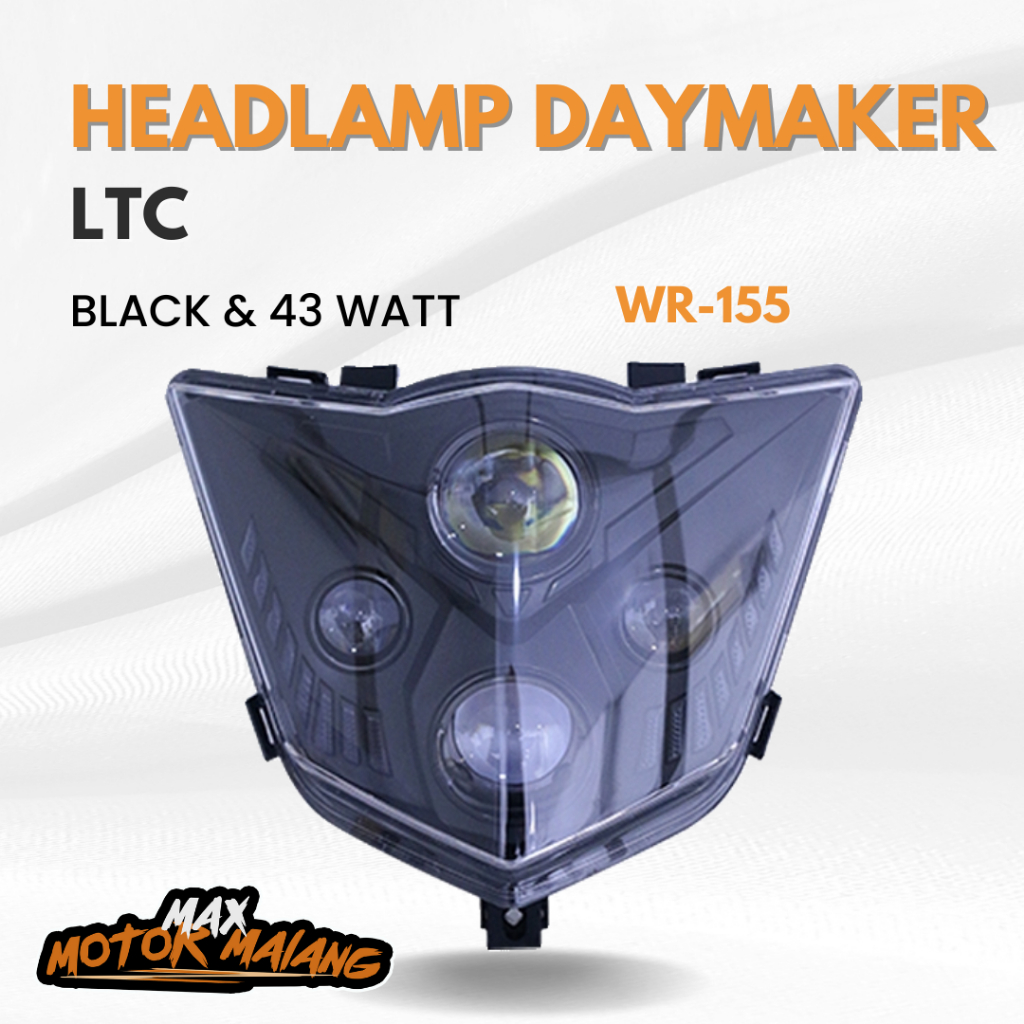 Jual Lampu Depan Headlamp Daymaker Yamaha WR 155 LTC | Shopee Indonesia