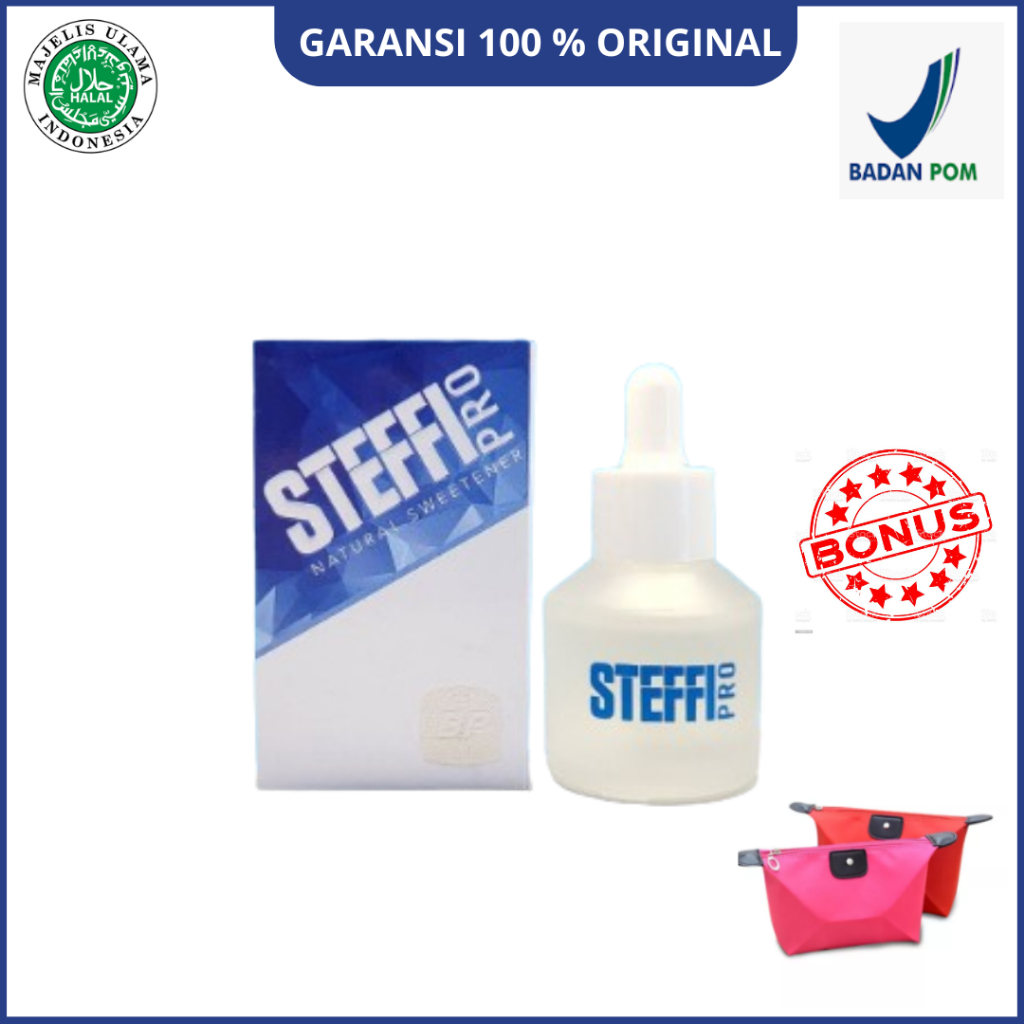 Jual Steffi Pro Pemanis Alami Gula 300x lebih manis Dari Gula Bahan ...