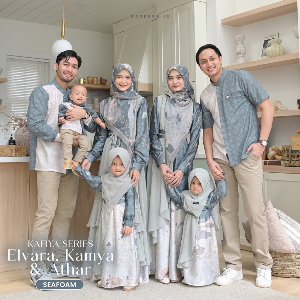 Jual KAFIYA SERIES - SEAFOAM - SAJEEDA | Shopee Indonesia
